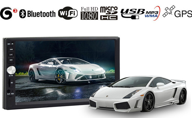 7.0inch Double DIN 2DIN Car MP5 Player with Wince System - Buy android ...
