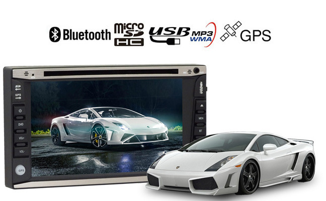 6.2inch Double DIN Car DVD Player with GPS Navigation - Buy Car DVD ...