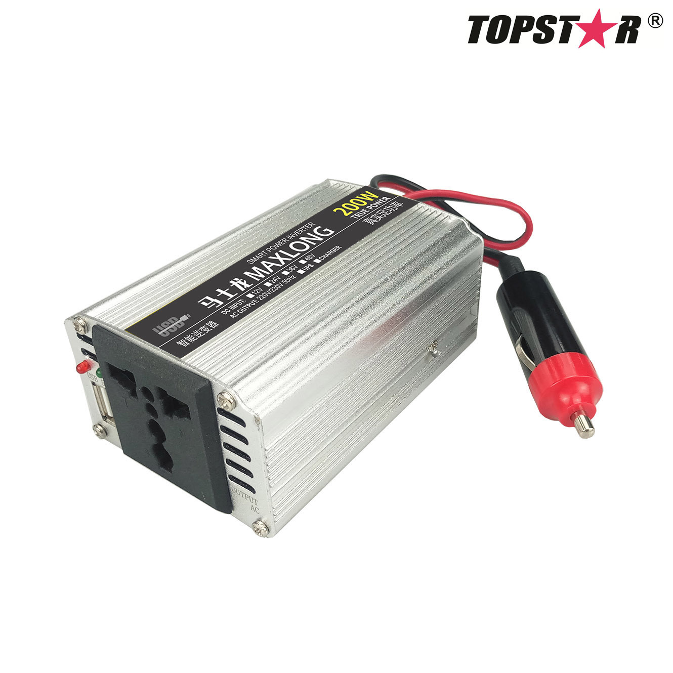 Modified Sine Wave Car Power Inverter (200W) - Buy best power inverter ...